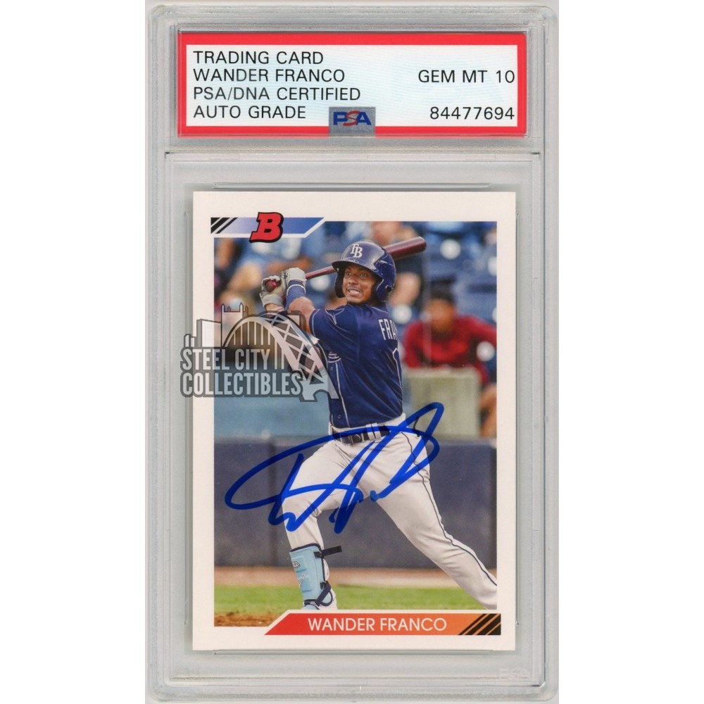 Wander Franco 2020 Bowman Heritage Prospects Autographed Card #BHP-1 ...