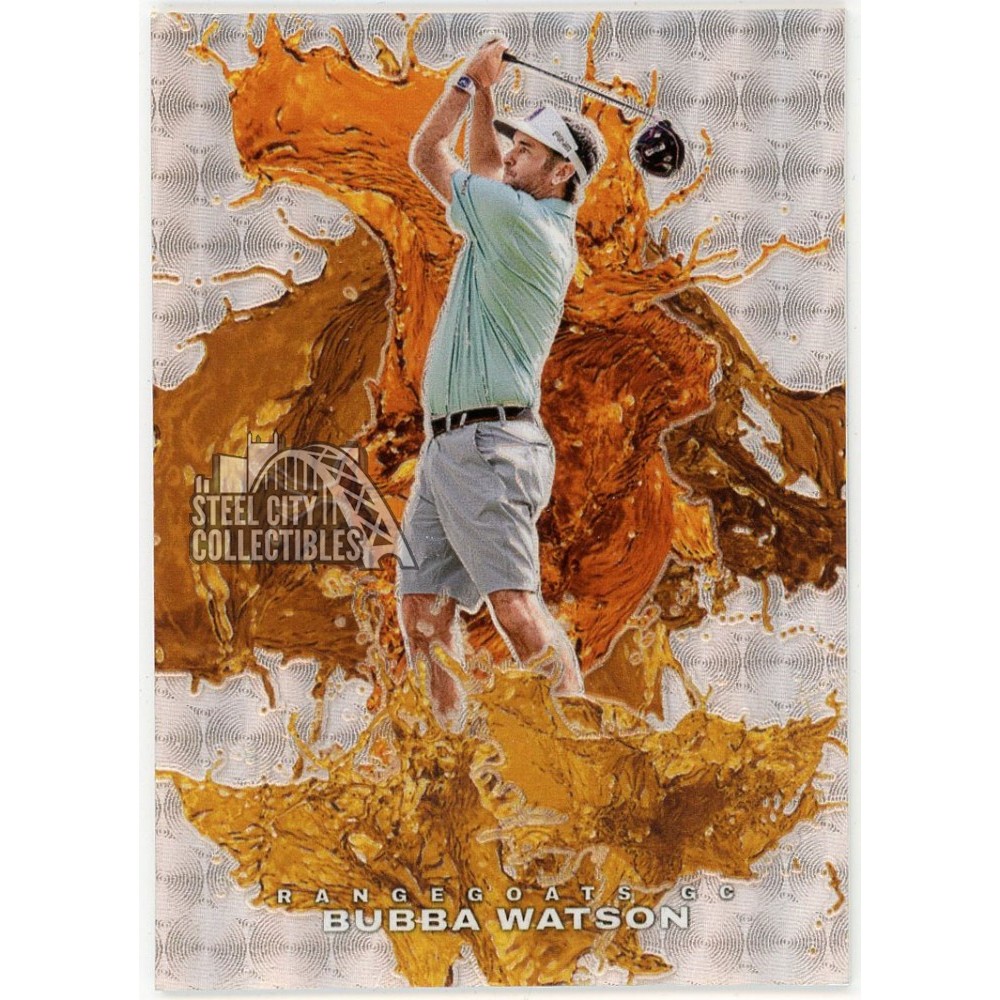 Bubba Watson 2024 Panini Black Friday Splash of Color Card #BW 5/10 ...