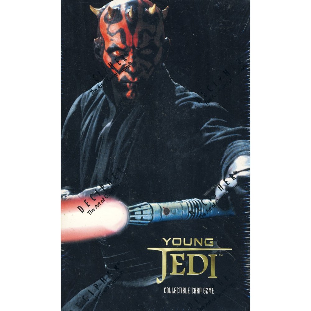 1999 Decipher Star Wars Young Jedi Menace Of Darth Maul CCG Collector's ...