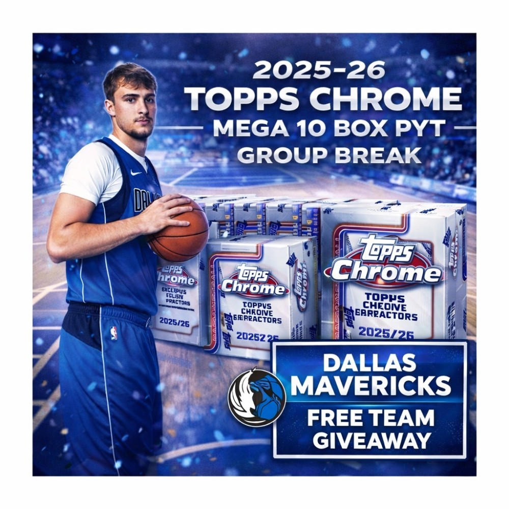 2025-26 Topps Chrome Basketball 10 Mega Box PYT Group Break #1 - Brett ...