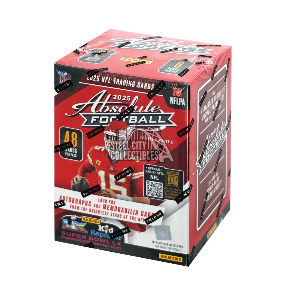 2025 Panini Absolute Football Hobby Blaster Box | Steel City Collectibles