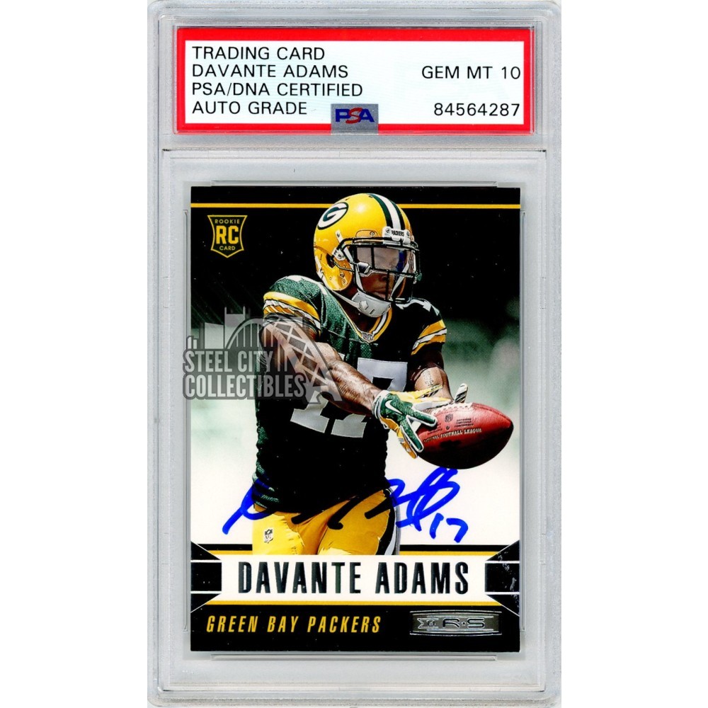 Davante Adams 2014 Panini Rookies & Stars Autograph Rookie Card #126 ...