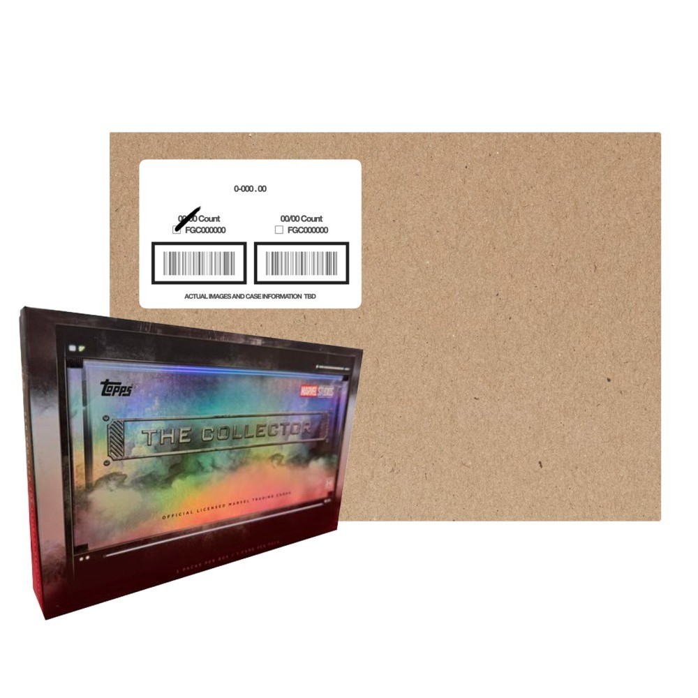 2025 Topps Marvel The Collector Hobby 4-Box Case — Random Hit Group ...