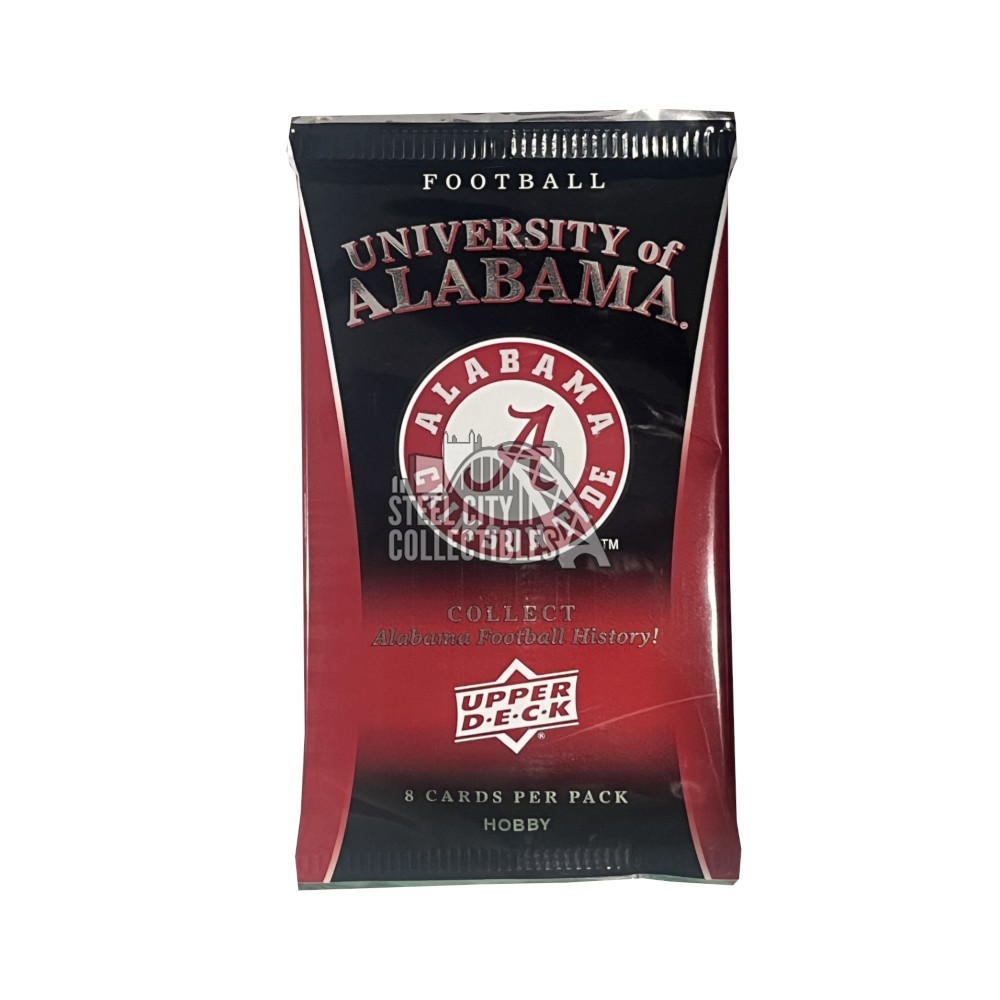 2012 Upper Deck University of Alabama Football Hobby Pack | Steel City ...