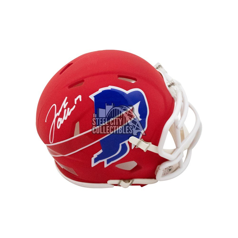 Josh Allen Autographed Buffalo Bills AMP Mini Football Helmet - BAS COA ... Josh Allen Autographed Buffalo Bills AMP Mini Football Helmet - BAS COA ...
