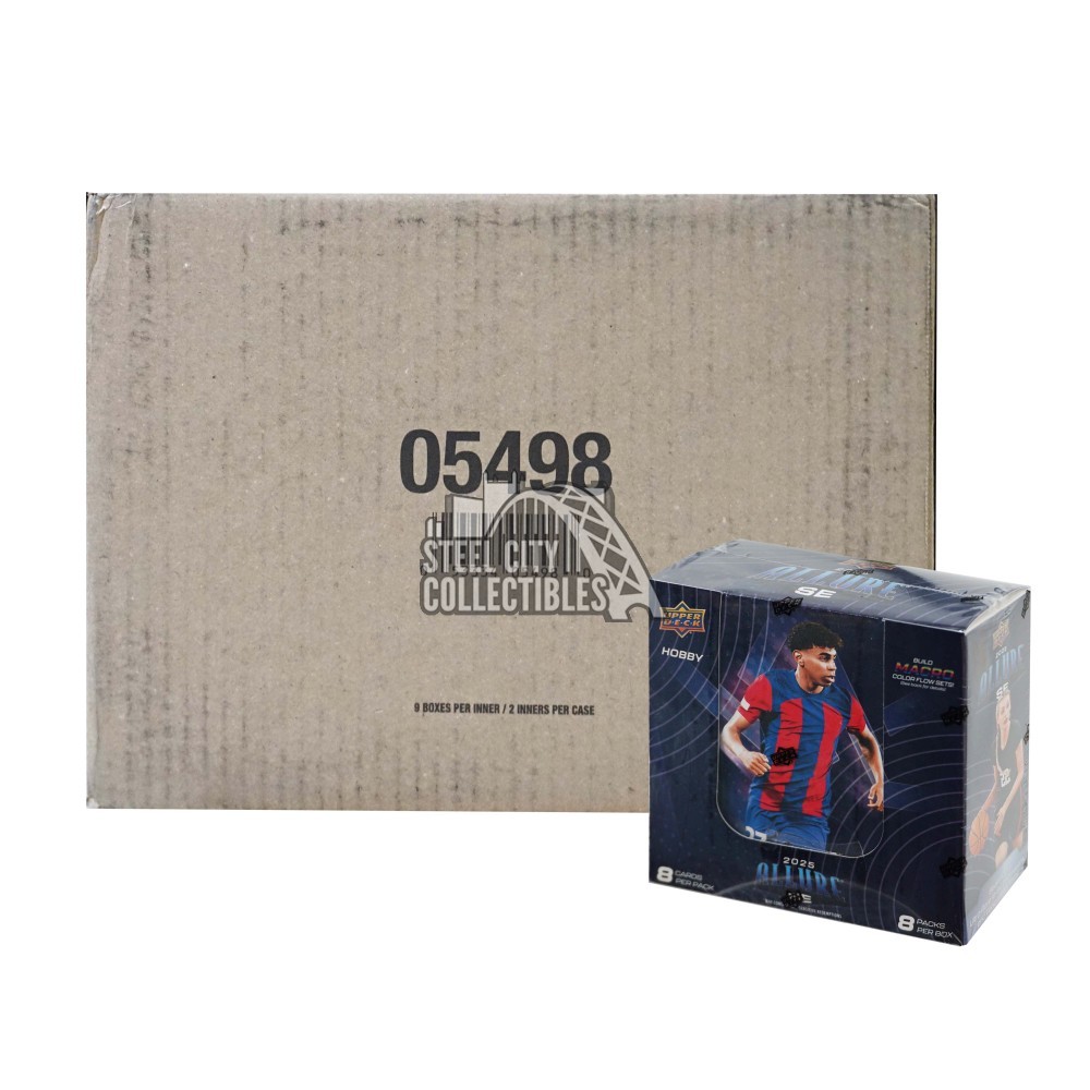 2025 Upper Deck Allure SE Multi-Sport Hobby 18-Box Case | Steel City ...