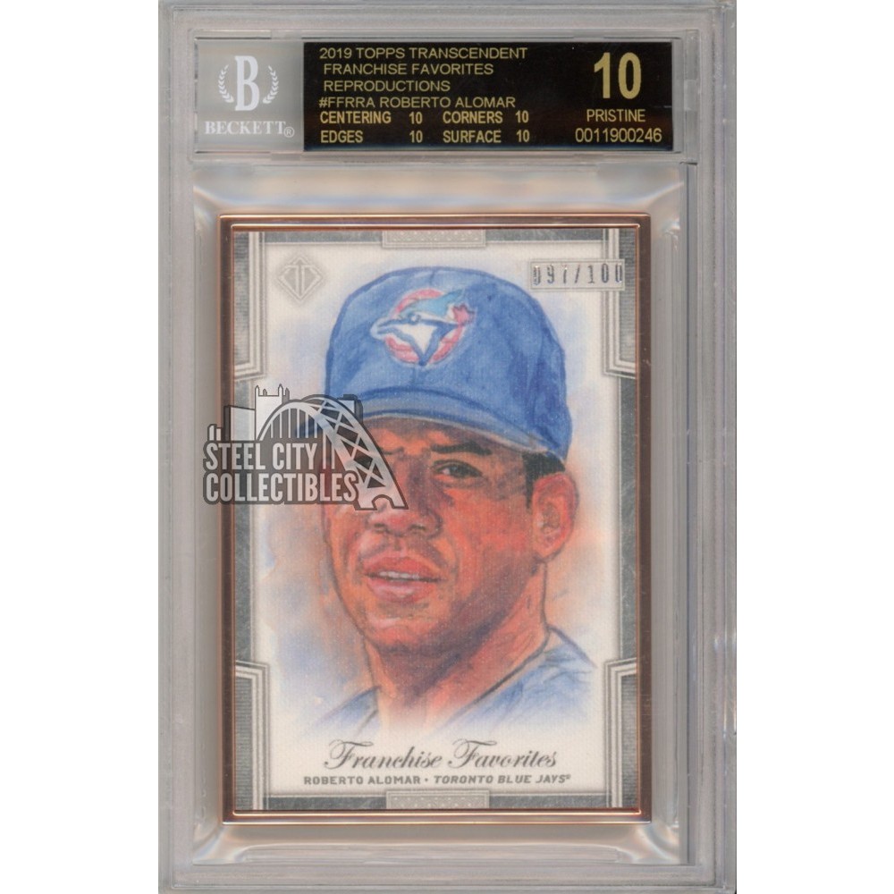 Roberto Alomar 2019 Topps Transcendent Franchise Favorites Card 097/100 ...