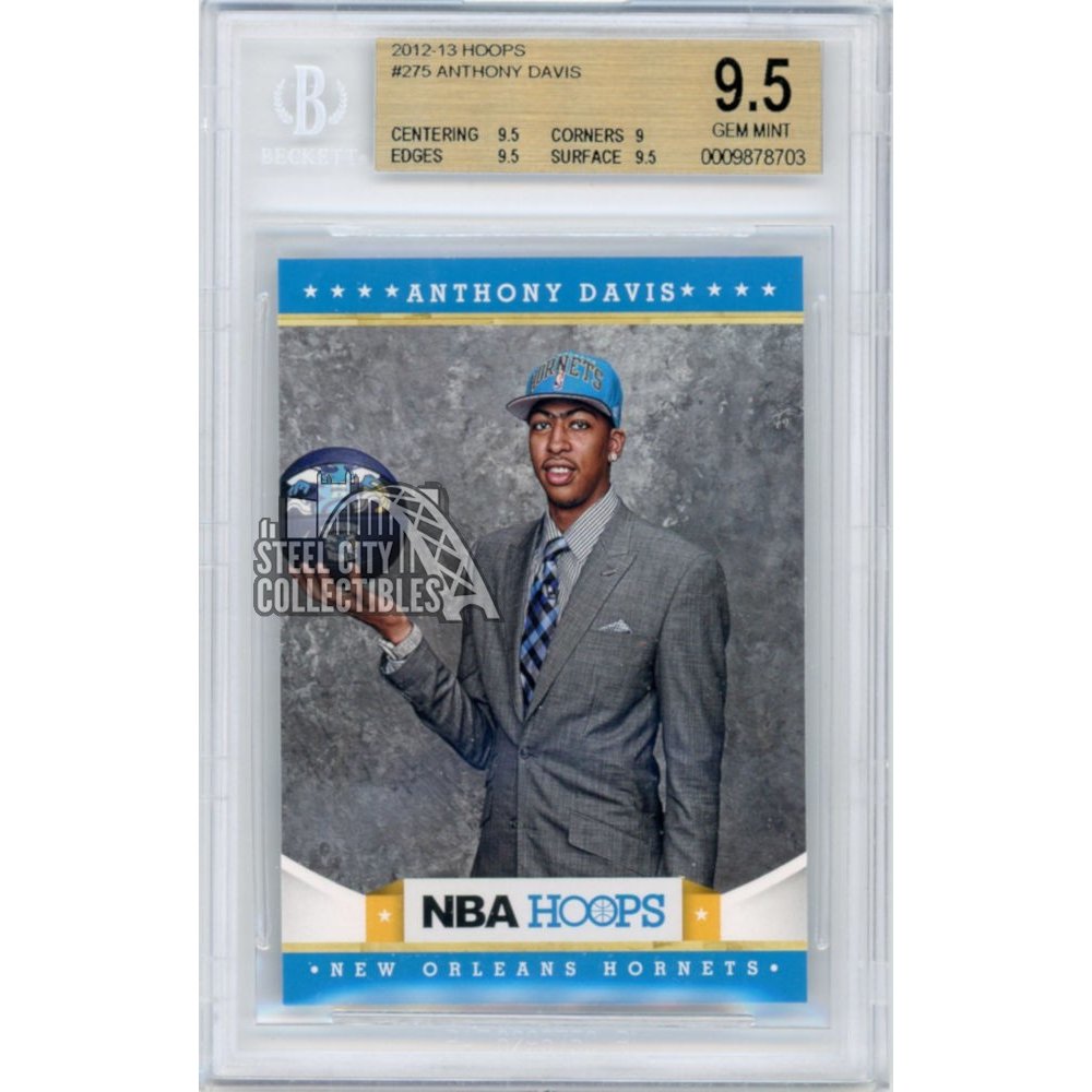 Anthony Davis 2012-13 Panini Hoops Basketball Rookie Card RC BGS 9.5 ...