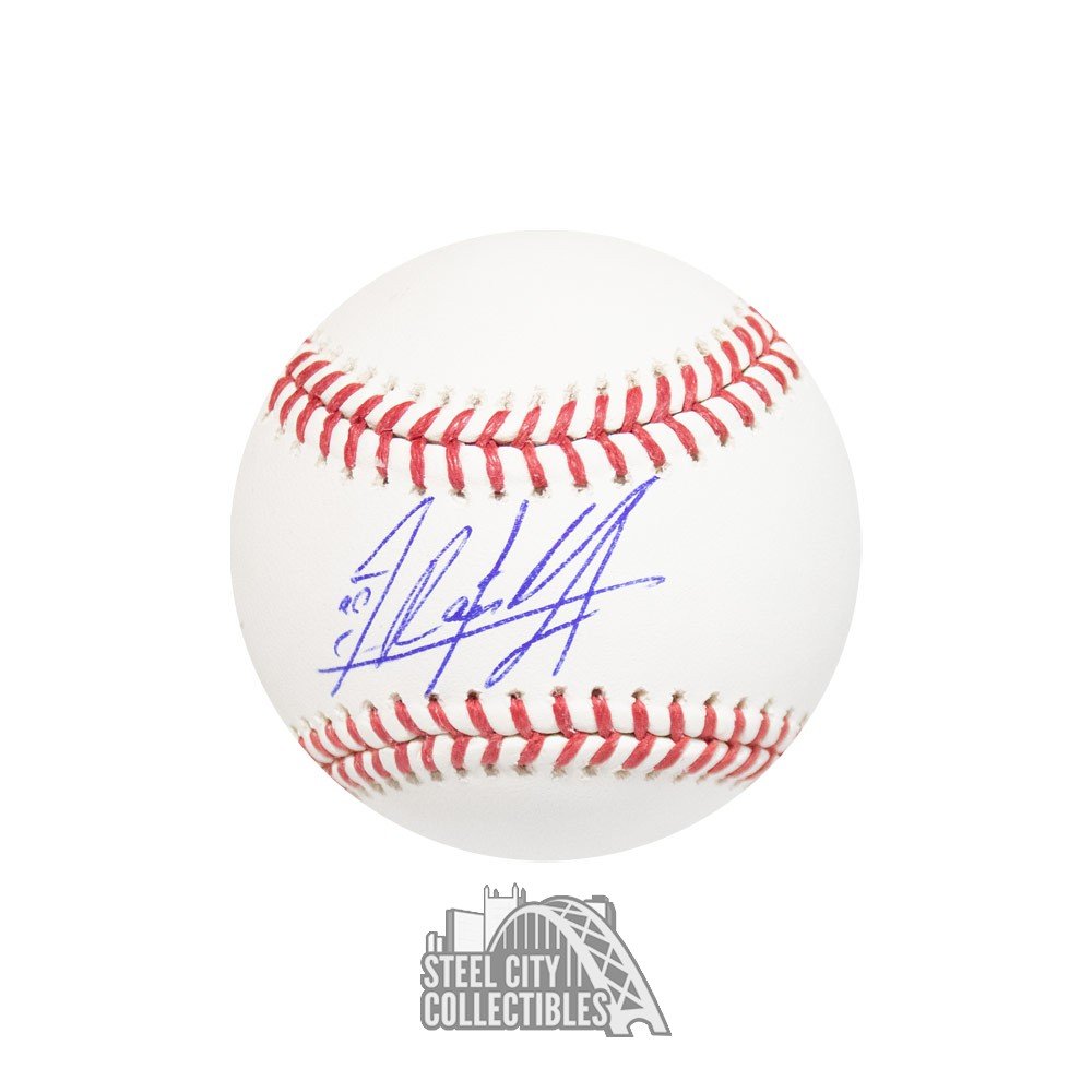 Randy Arozarena Autographed Official MLB Baseball - Fanatics | Steel ...