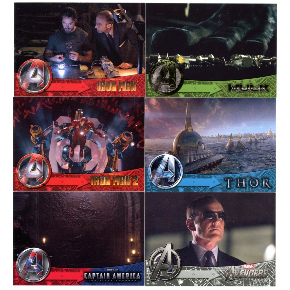 2012 Upper Deck Marvel Avengers Assemble 176-Card Base Set | Steel City ...
