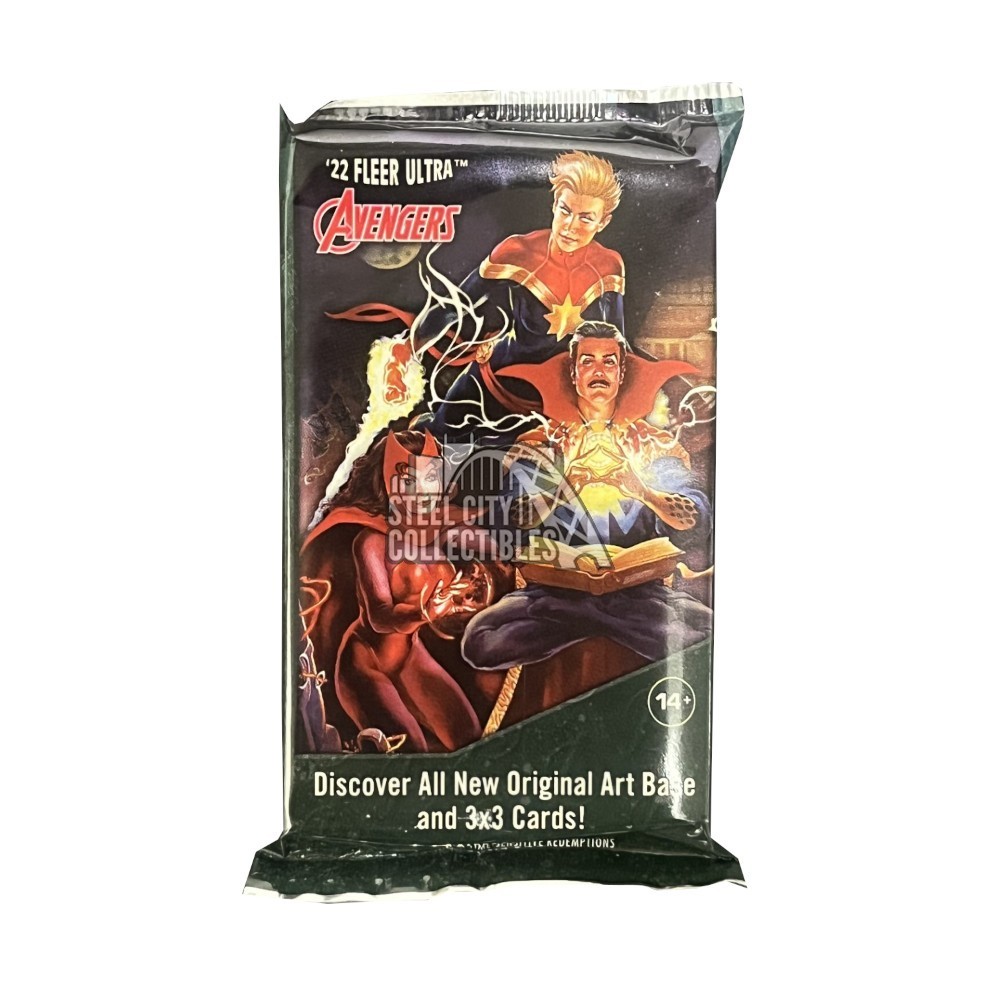 2022 Upper Deck Fleer Ultra Marvel Avengers Hobby Pack | Steel City Collectibles