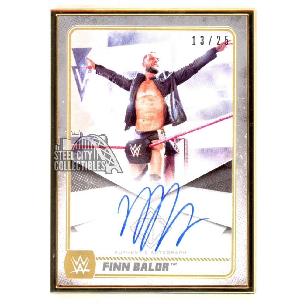 Finn Balor 2020 Topps Transcendent Autograph Card #A-FB /25 | Steel ...