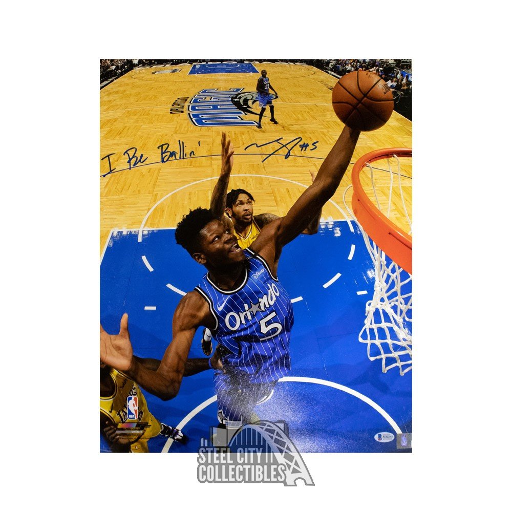 Mo Bamba I Be Ballin' Autographed Orlando Magic 16x20 Photo - BAS COA ...