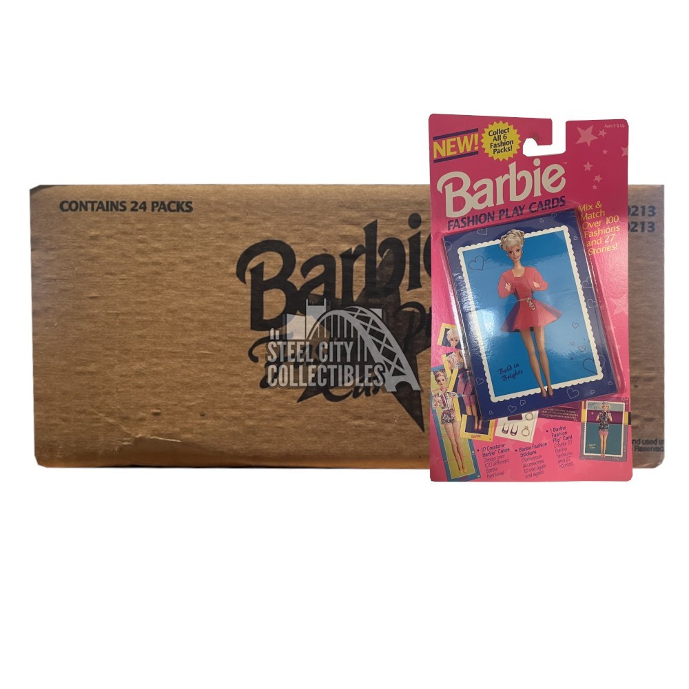 1993 Barbie Fashion Play Card 24-Pack Box | Steel City Collectibles
