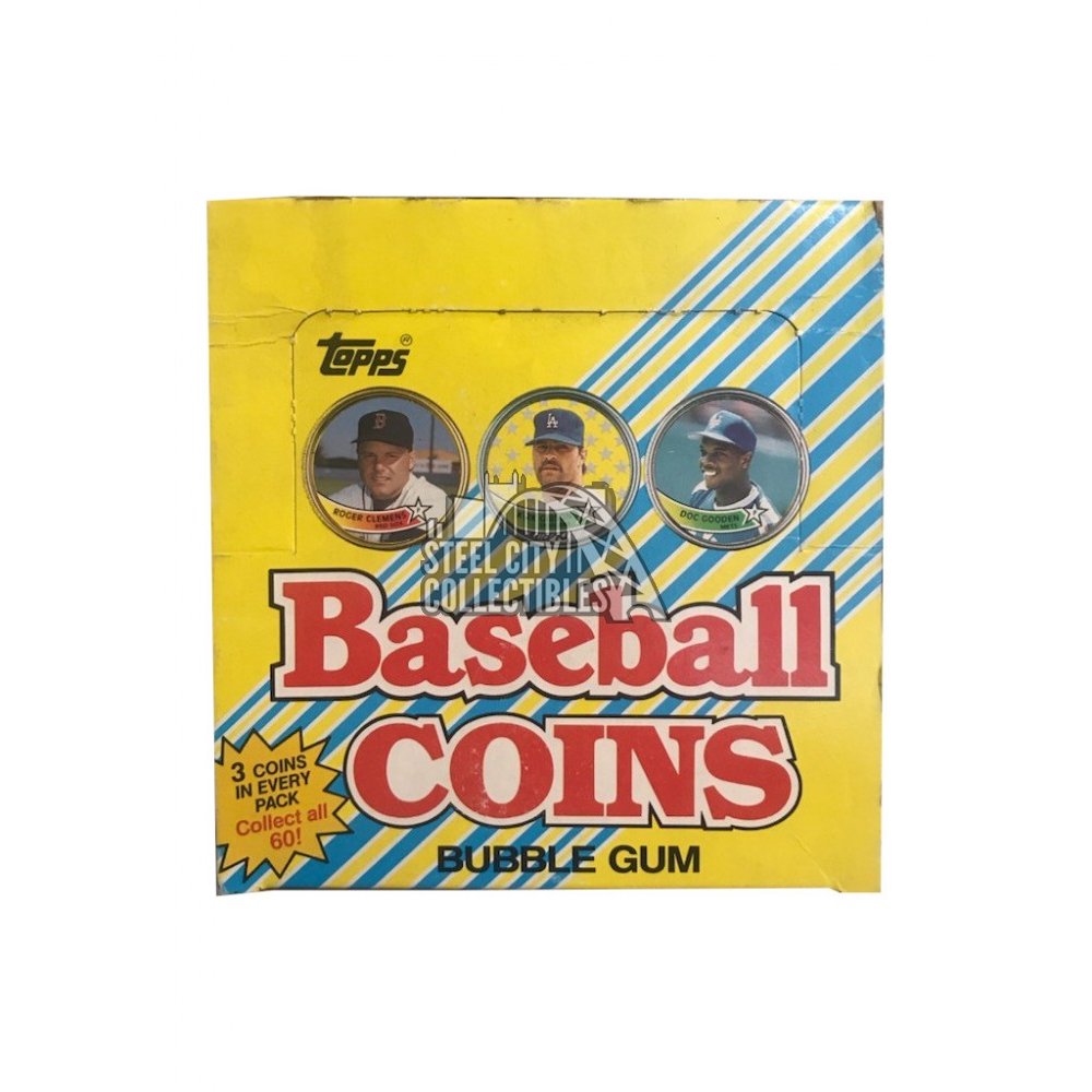 1989 Topps Baseball Coin 36 Pack Box | Steel City Collectibles