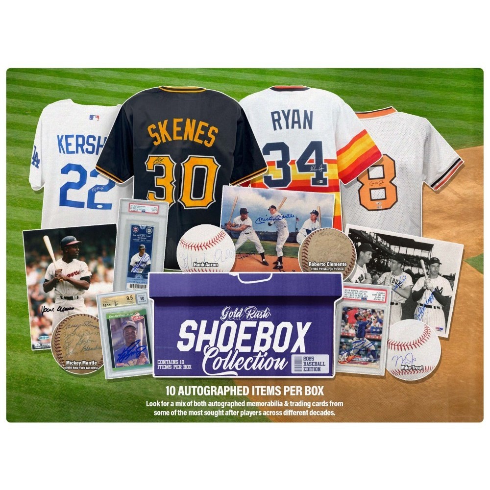 2025 Gold Rush Shoebox Collection Baseball Edition Box Personal Break ...