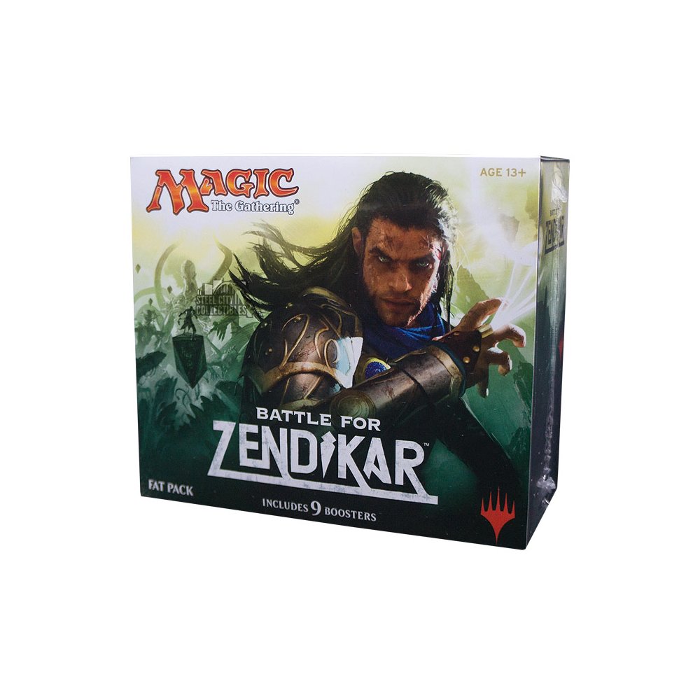 Magic the Gathering Battle for Zendikar Fat Pack Box | Steel City ...