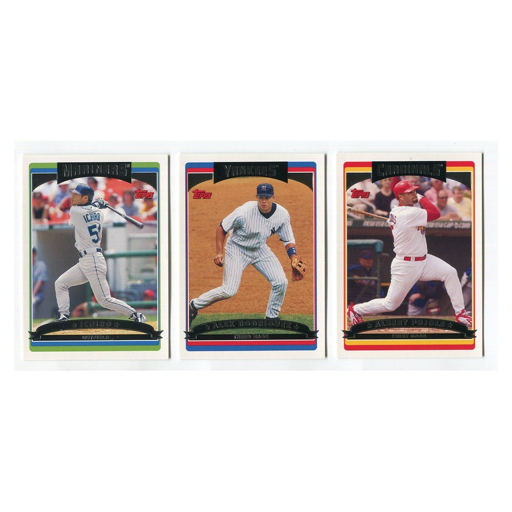 2006 Topps Baseball Sealed 3-Card Promo pack | Steel City Collectibles