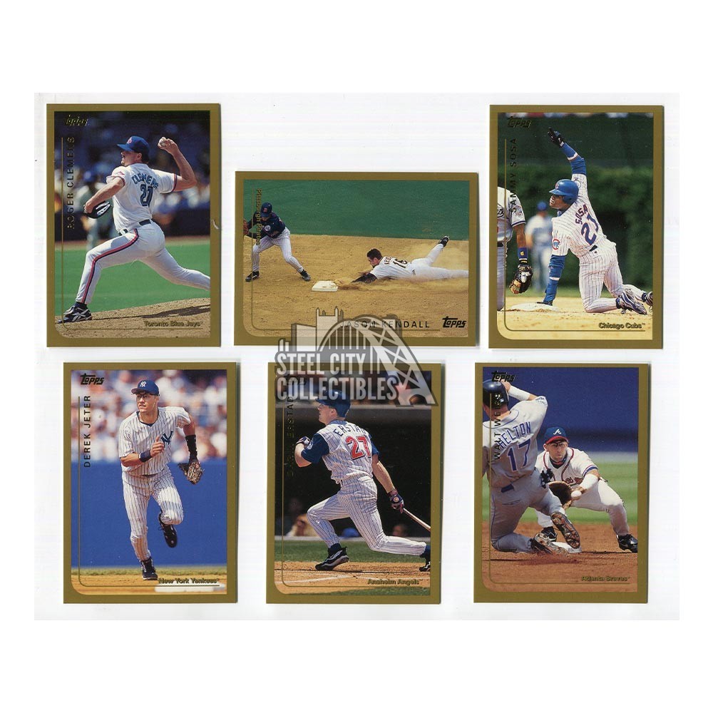 1999 Topps Baseball Sealed 6-Card Promo Pack | Steel City Collectibles