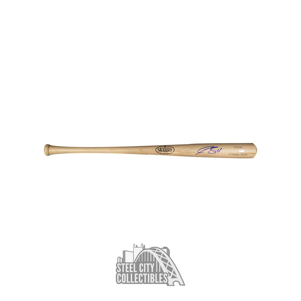 Josh Bell Autographed Pittsburgh Pirates Baseball Bat - MLB Hologram ...