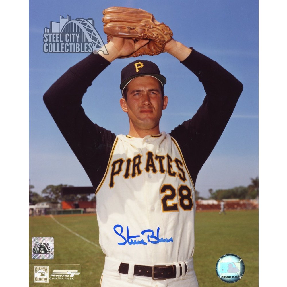 Steve Blass Autographed Pittsburgh Pirates 8x10 Photo (Arms Raised ...