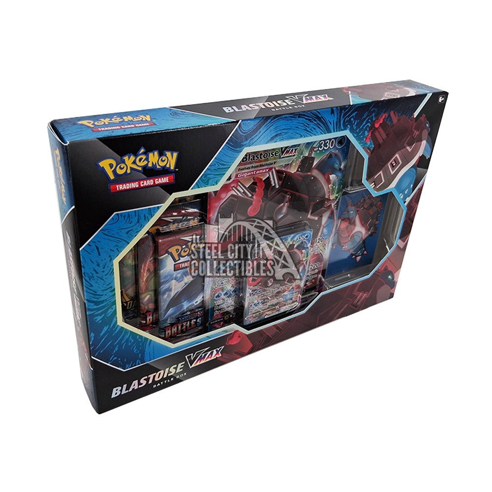 Pokemon Blastoise VMAX Battle Box | Steel City Collectibles