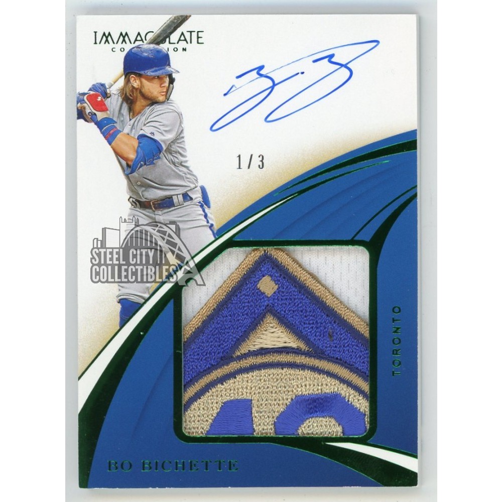 Bo Bichette 2020 Panini Immaculate Autograph Rookie Patch Jackie ...