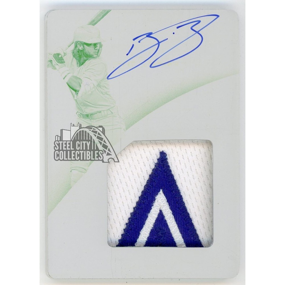 Bo Bichette 2020 Panini Immaculate Autograph Rookie Patch Printing ...