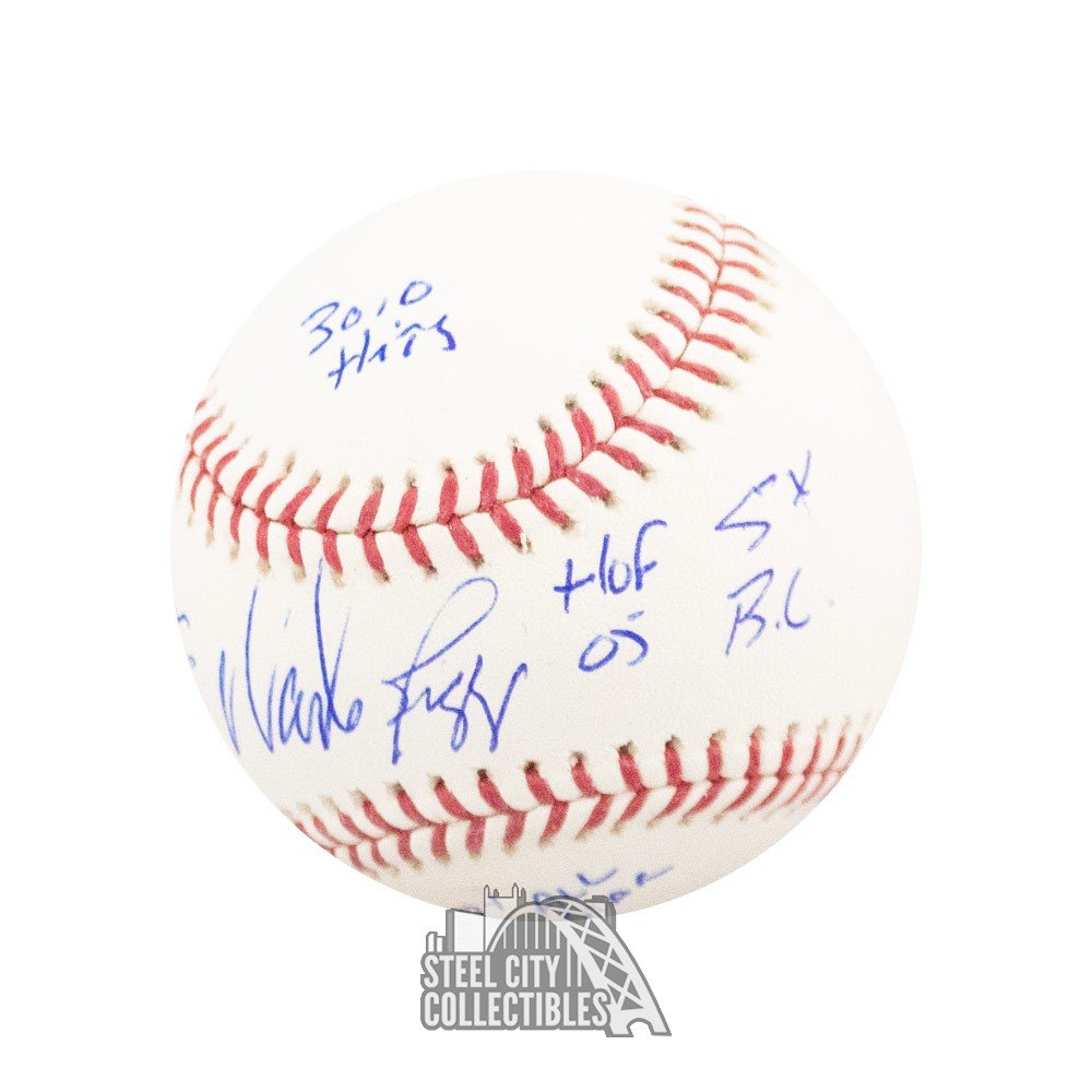 Wade Boggs Autographed Official MLB Baseball - JSA COA (5 Inscriptions) | Steel City Collectibles