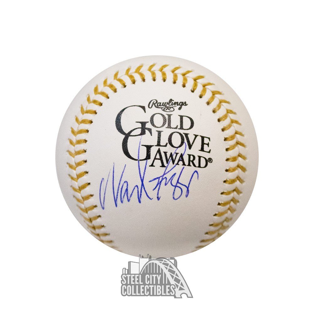 Wade Boggs Autographed Official Gold Glove Award Baseball - JSA COA | Steel City Collectibles