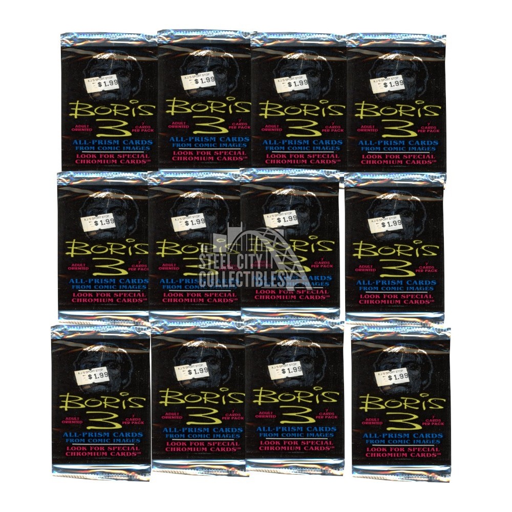 1993 Comic Images Boris 3 12-Pack Lot | Steel City Collectibles