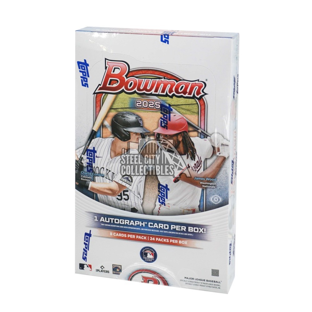 2025 Bowman Baseball Hobby Box | Steel City Collectibles