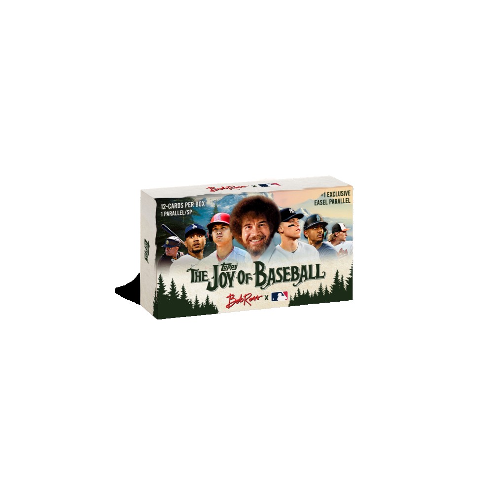 2023 Topps x Bob Ross The Joy of Baseball Happy Little Box | Steel City ...