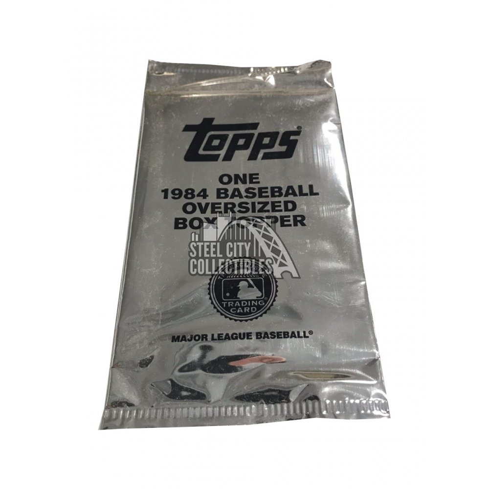 2019 Topps Baseball 1984 Oversized Box Topper Pack | Steel City ...