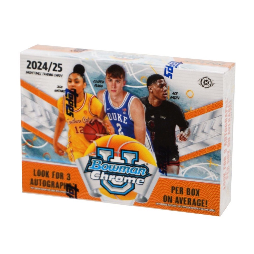 2024-25 Bowman University Chrome Basketball Breaker's Delight Box Random 2 Card Group Break #8 ...