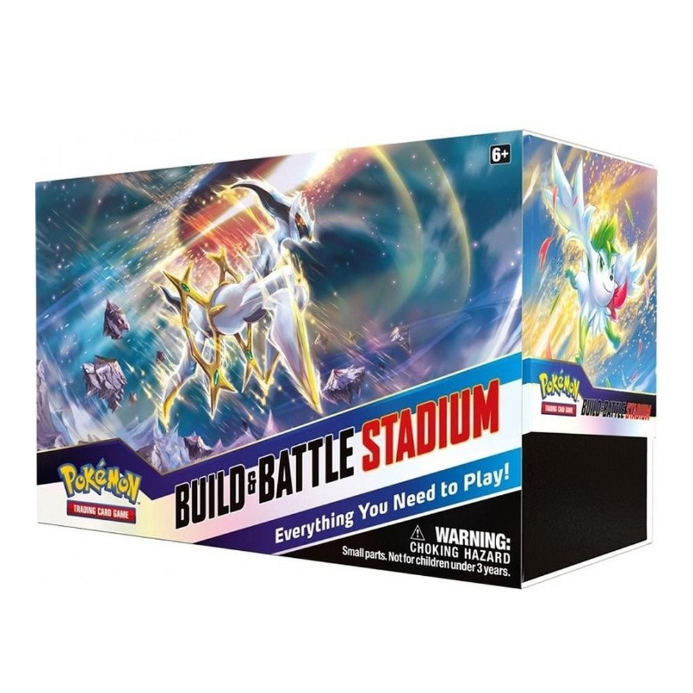 Pokemon Sword & Shield Brilliant Stars Build & Battle Stadium 6-Box ...