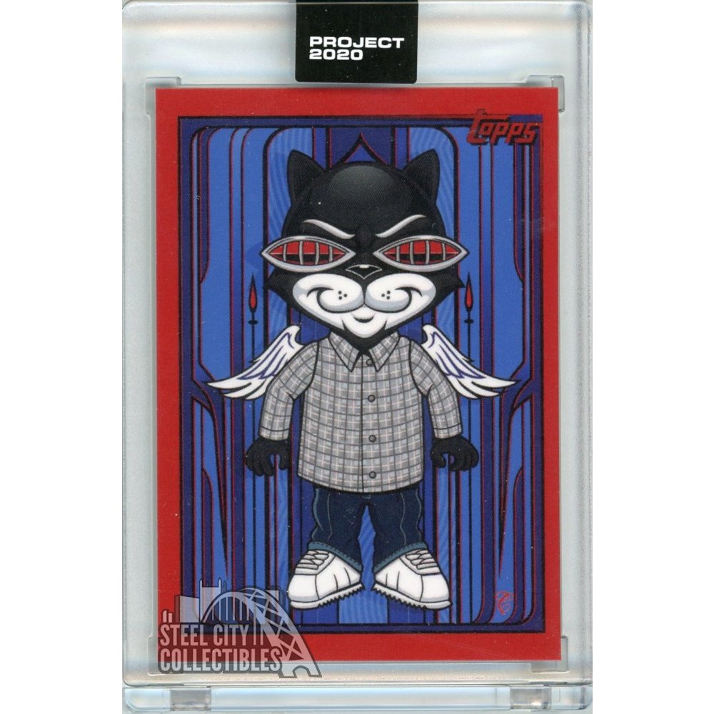 That Cat Bronson Topps Project 2020 #MMXX by Mister Cartoon | Steel ...