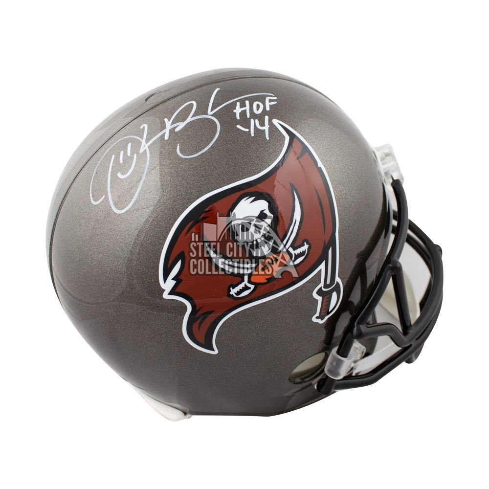 Derrick Brooks HOF Autographed Buccaneers Full-Size Football Helmet ...