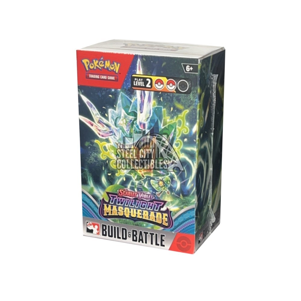Pokemon Scarlet & Violet Twilight Masquerade Build & Battle Kit | Steel ...