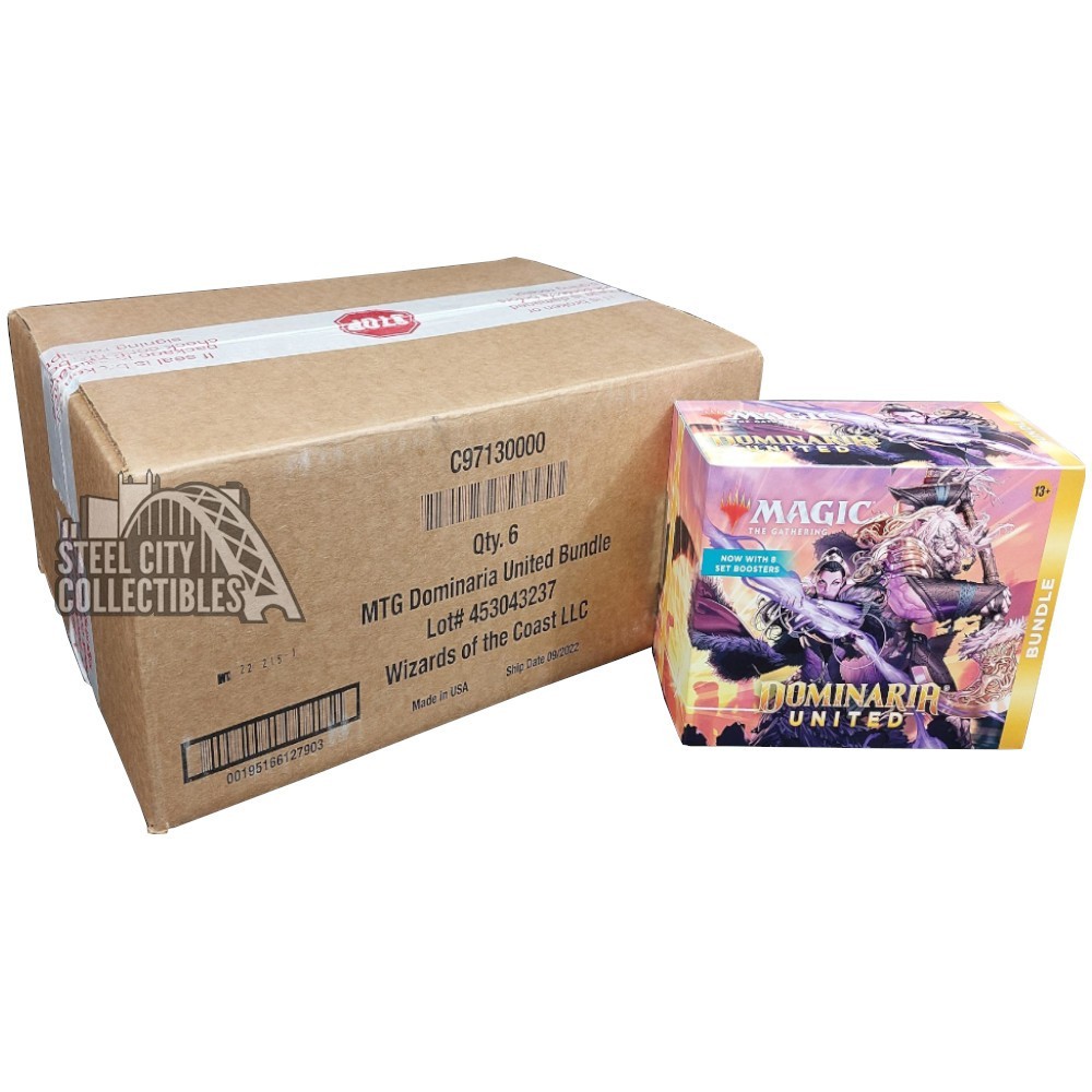 Magic the Gathering Dominaria United Bundle 6-Box Case | Steel City ...