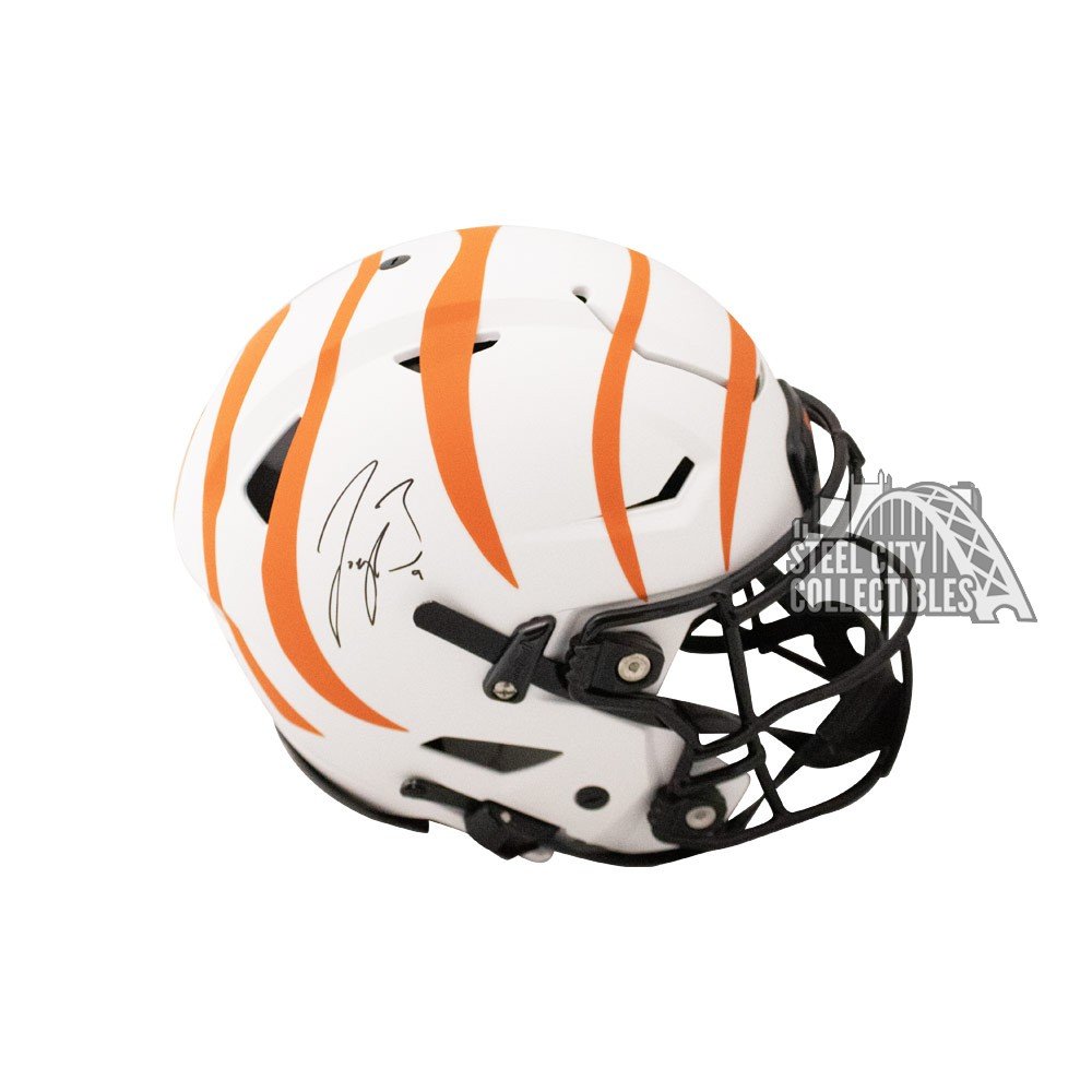 Joe Burrow Autographed Bengals Lunar Eclipse Speed Flex Full-Size ...