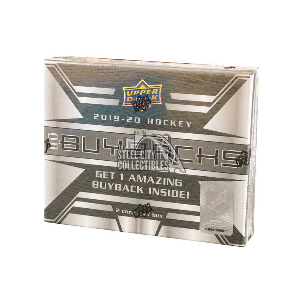 2019-20 Upper Deck Buybacks Hockey Hobby Box | Steel City Collectibles