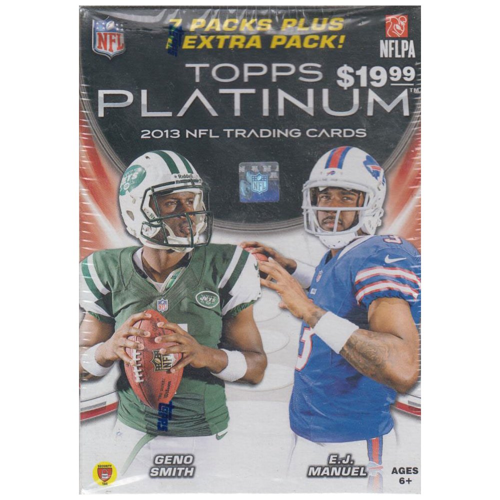 2013 Topps Platinum Football 8ct Blaster Box | Steel City Collectibles