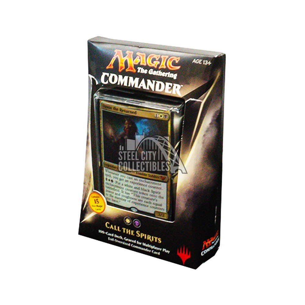 Magic the Gathering Commander Call the Spirits Deck | Steel City ...