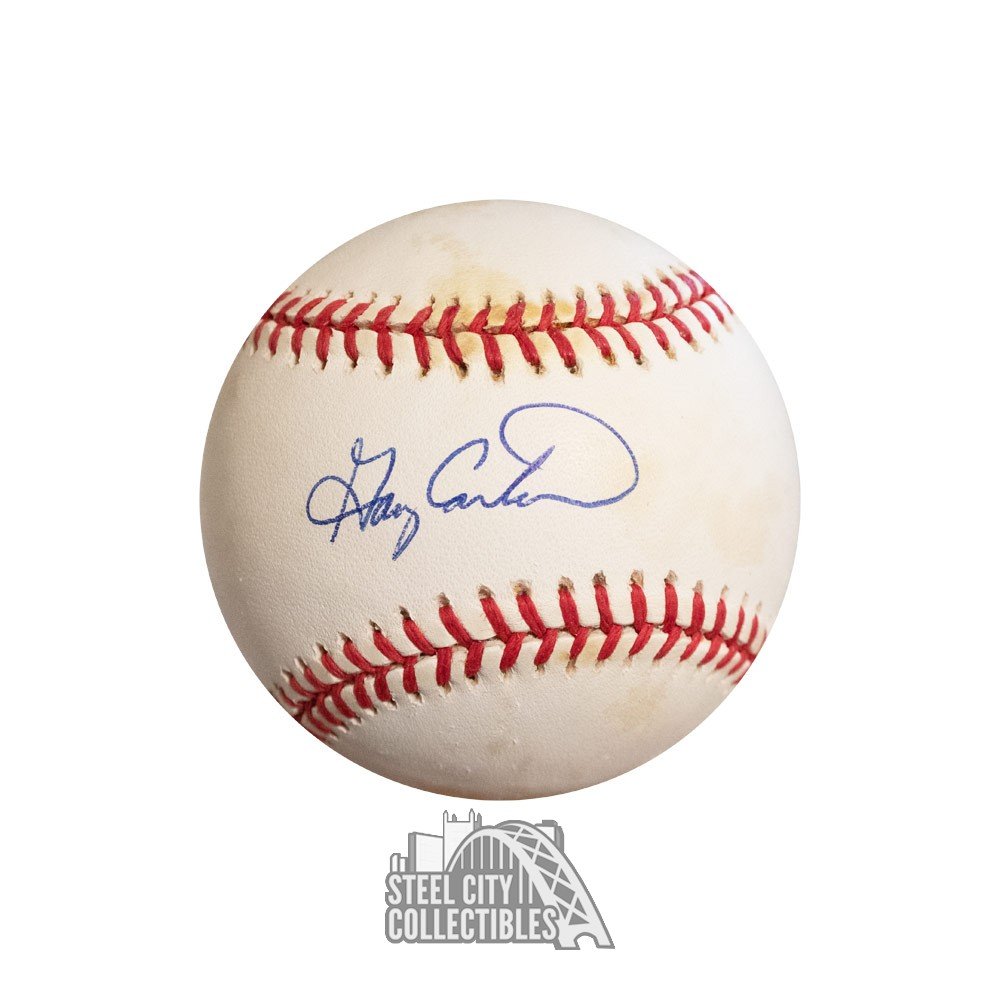Gary Carter Autographed Official National League Baseball - PSA/DNA COA ...