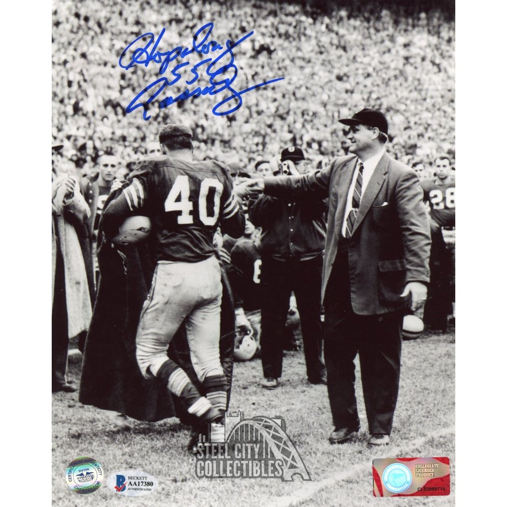 Hopalong Cassidy Autographed Ohio State 8x10 Photo - BAS COA (Vertical ...