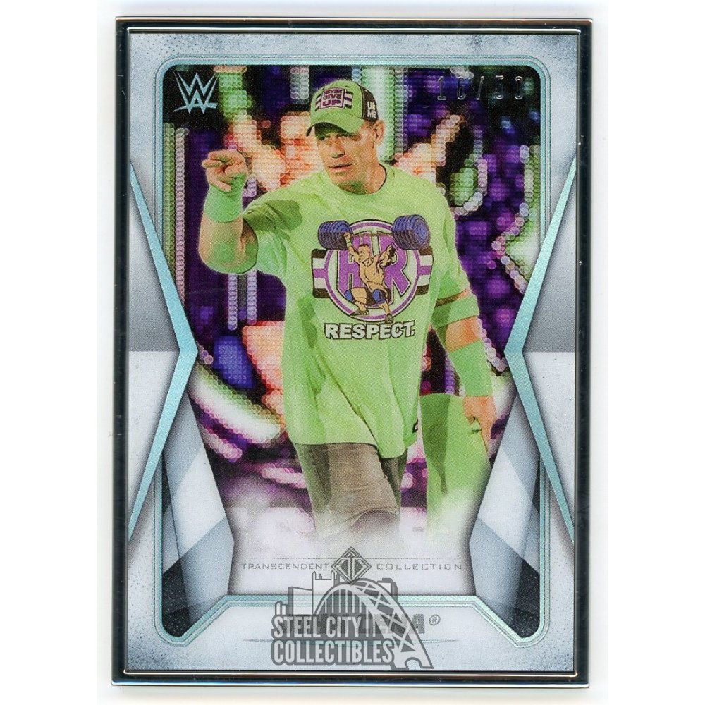 John Cena 2020 Topps Transcendent WWE Collection Card /50 | Steel City ...