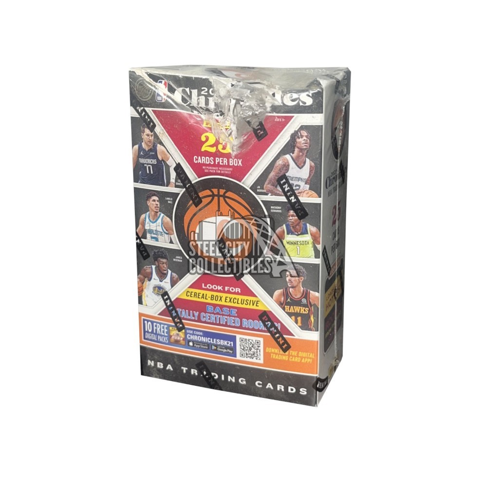 2020-21 Panini Chronicles Basketball Cereal Box **PLEASE READ** | Steel ...
