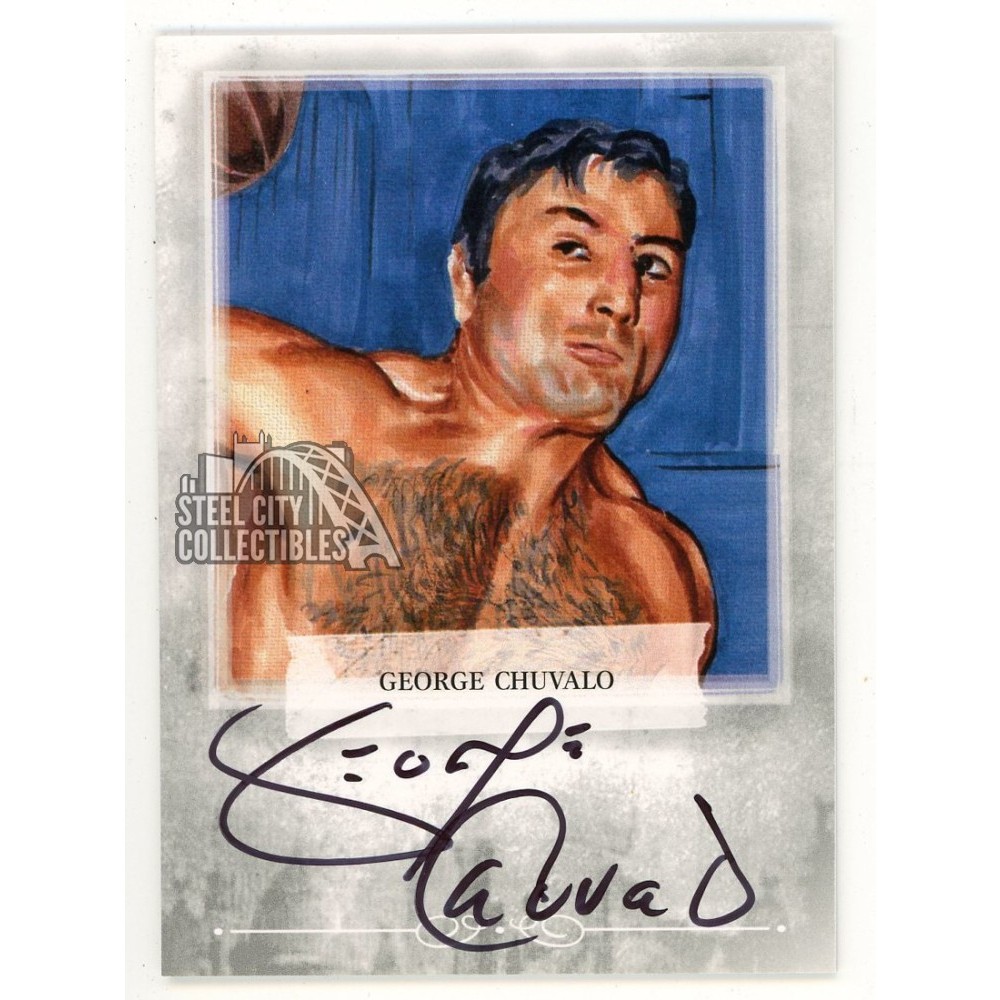 George Chuvalo 2010 Sport Kings Boxing Autograph Card #A-GCH1 | Steel ...