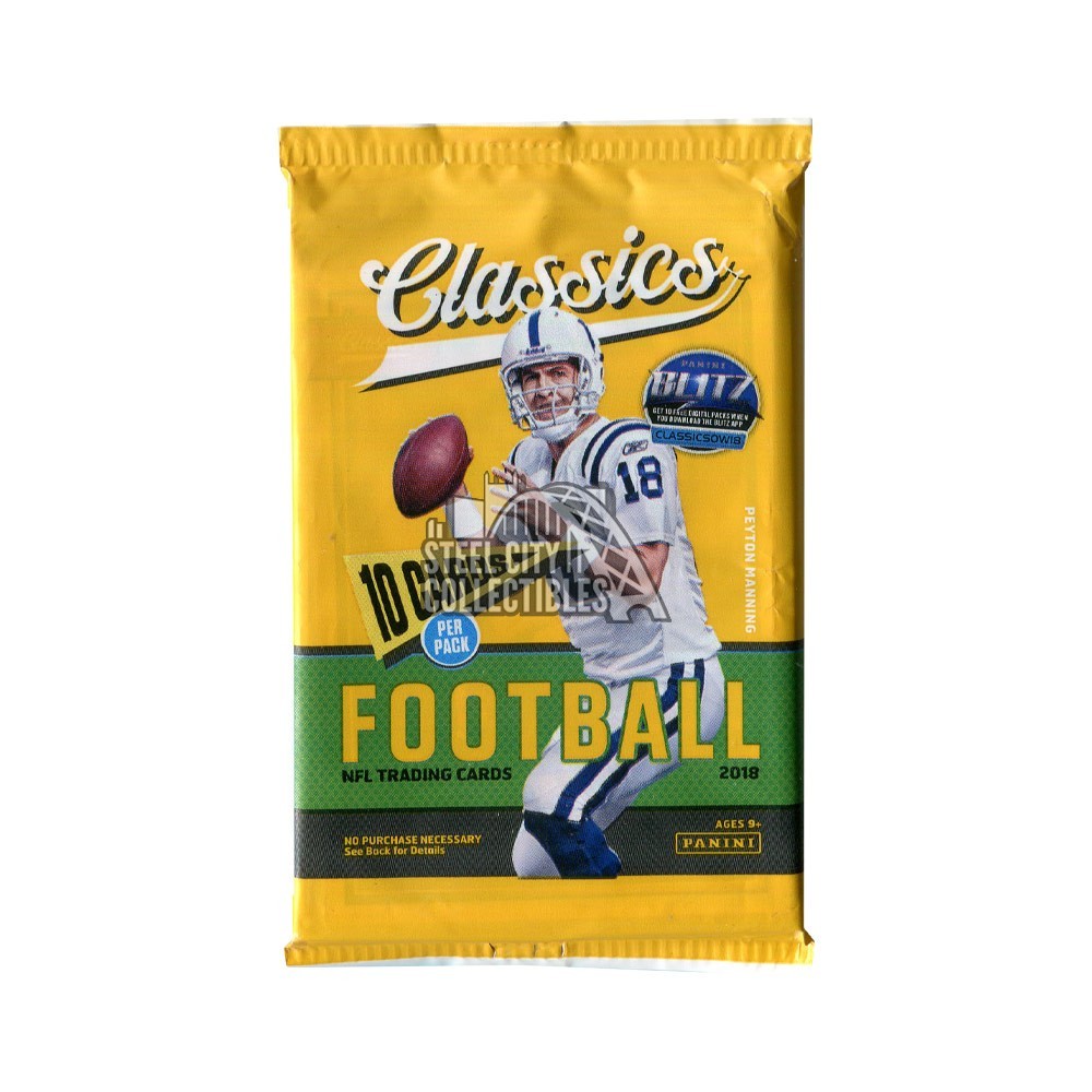 2018 Panini Classics Football Retail Pack | Steel City Collectibles